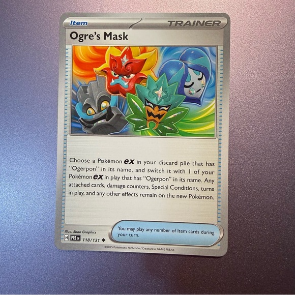Pokemon | Toys | Pokemon Tcg Ogres Mask 18131 | Poshmark